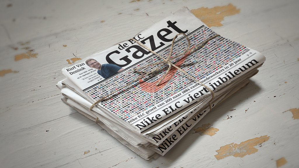 Newspaper for Nike ELC – IDEARTOR – design